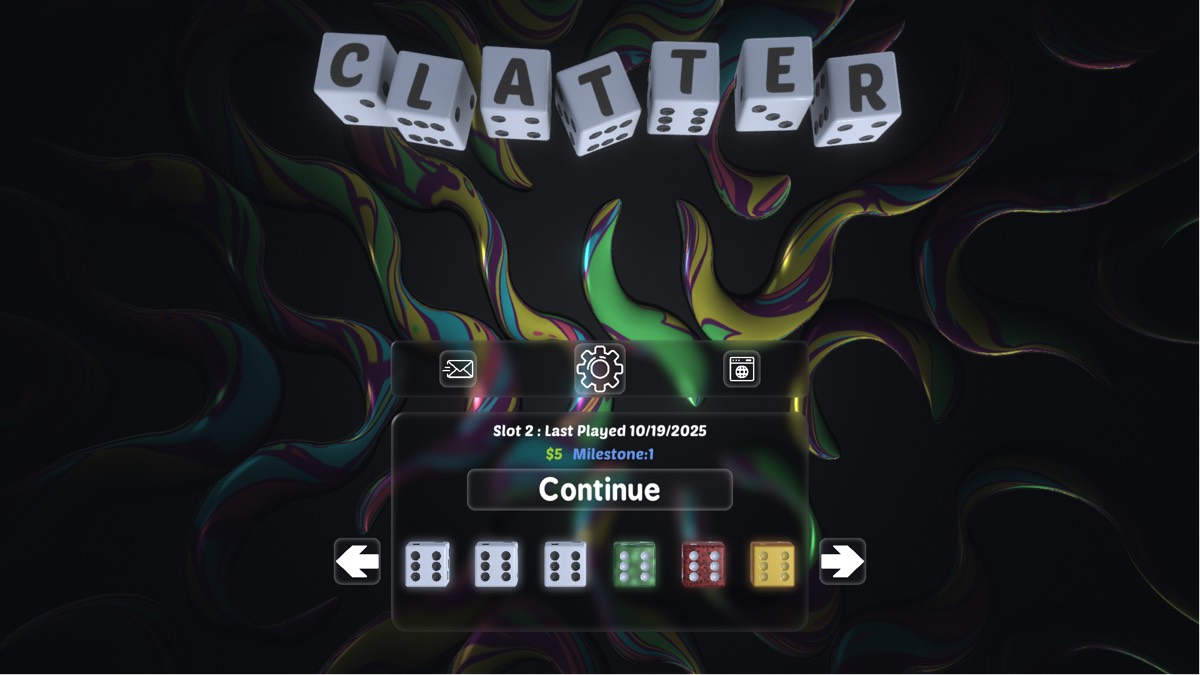 Clatter - Steam Game Landing Page